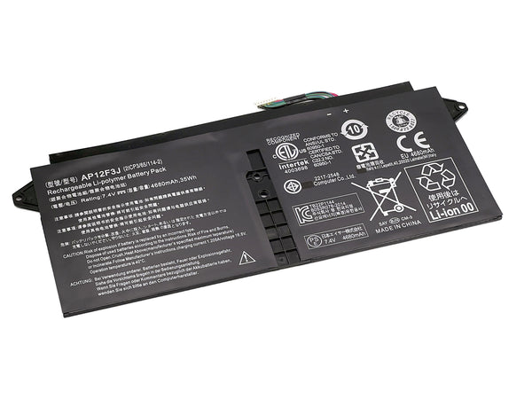 Battery Notebook Acer Aspire S7-391 S7-392 S7-393 Series (AP12F3J ...