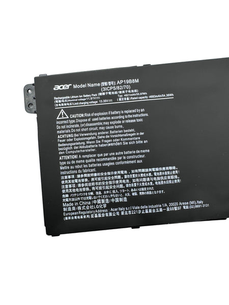 Battery Notebook Acer TravelMate P4 TMP414-51 AP19B8M แบตเตอรี่โน๊ตบุ๊ค ...