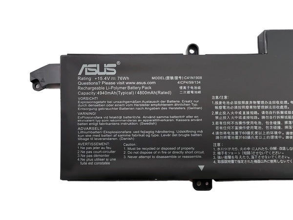 Battery Notebook Asus ROG Zephyrus G14 GA401 (2021) แบตเตอรี่โน๊ตบุ๊ค ...