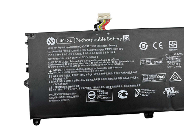 Battery Notebook HP Elite X2 1012 G2 JI04XL แบตเตอรี่โน๊ตบุ๊ค คุณภาพ ...