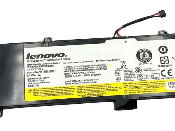 Battery Notebook Lenovo Y50-70 Series L13M4P02 แบตเตอรี่ คุณภาพสูง ...