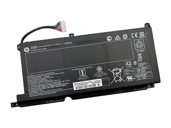 Battery Notebook HP Pavilion Gaming 15-DK PG03XL แบตเตอรี่โน๊ตบุ๊ค ...