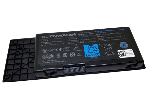 Battery Notebook Dell Alienware M17x แบตเตอรี่โน๊ตบุ๊ค คุณภาพ ราคาดี ...
